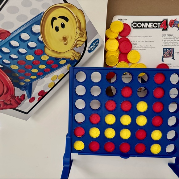 Hasbro | Toys | Hasbro Connect 4 Game Blue Red Yellow | Poshmark